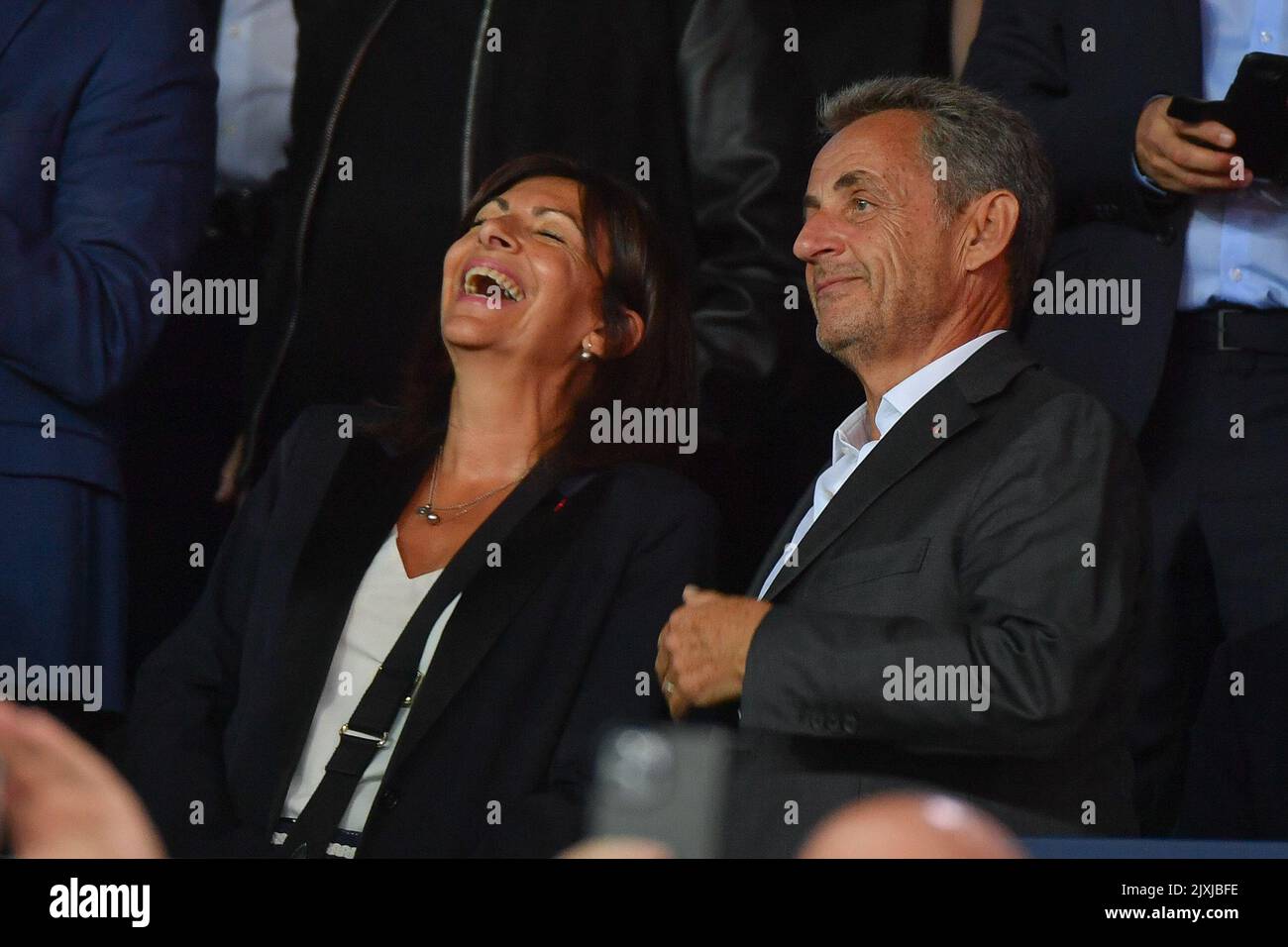 Nicolas Sarkozy, Anne Hidalgo - Paris Saint Germain vs Juventus ...