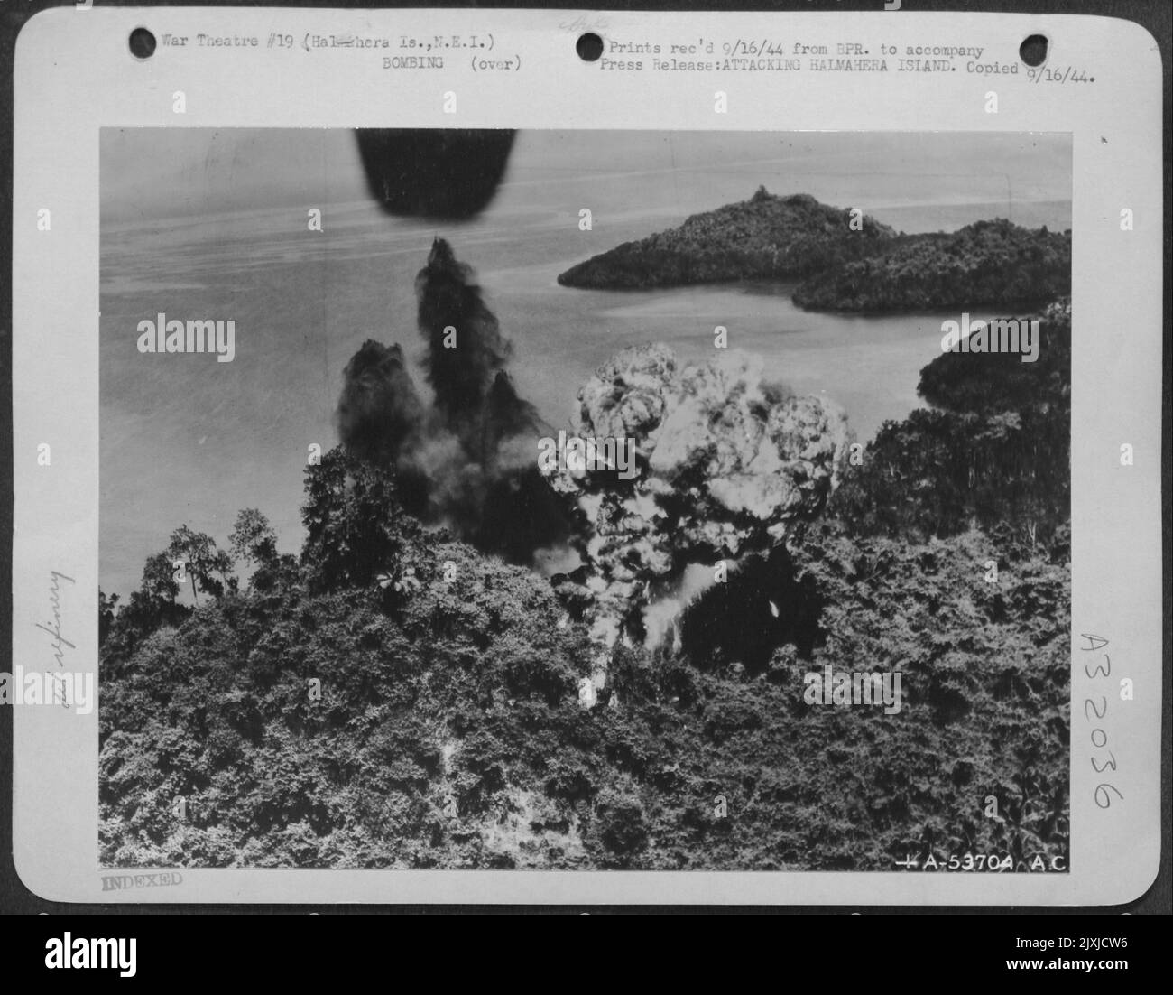 ATTACKING HALMAHERA ISLAND, the last Japaneseanese bastion between New ...