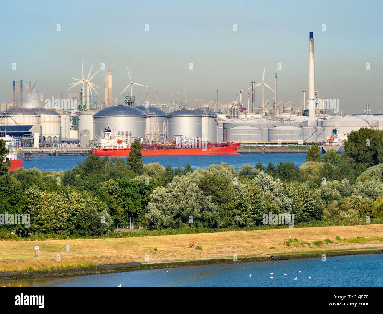 The past and future of energy supply - wind turbines and giant oil ...