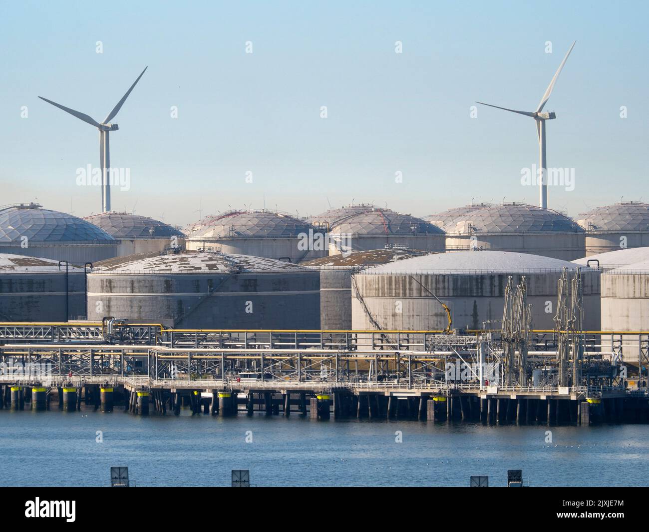 The past and future of energy supply - wind turbines and giant oil ...