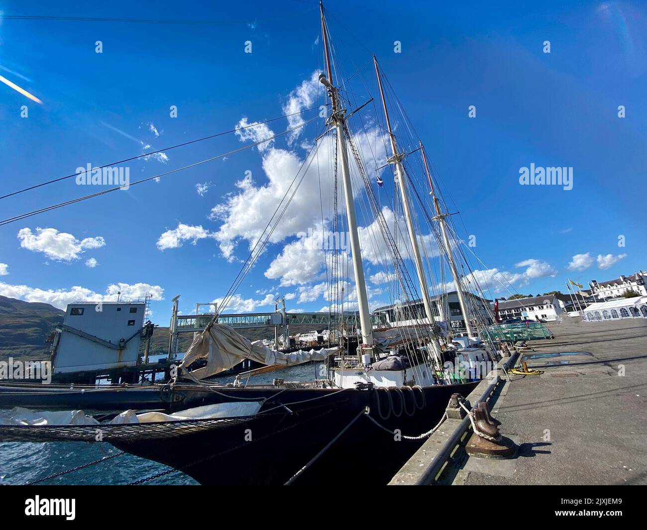 Blue Clipper, Ullapool, Highlands, Scotland Stock Photo - Alamy