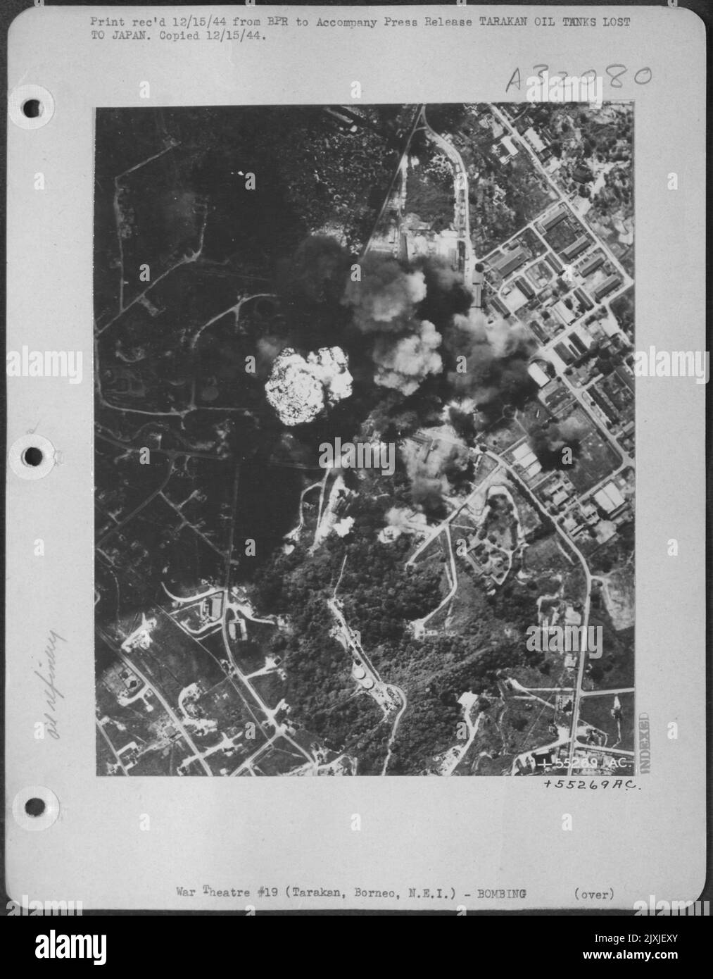 This is Tarakan, Borneo oil center and a principal source of petroleum ...