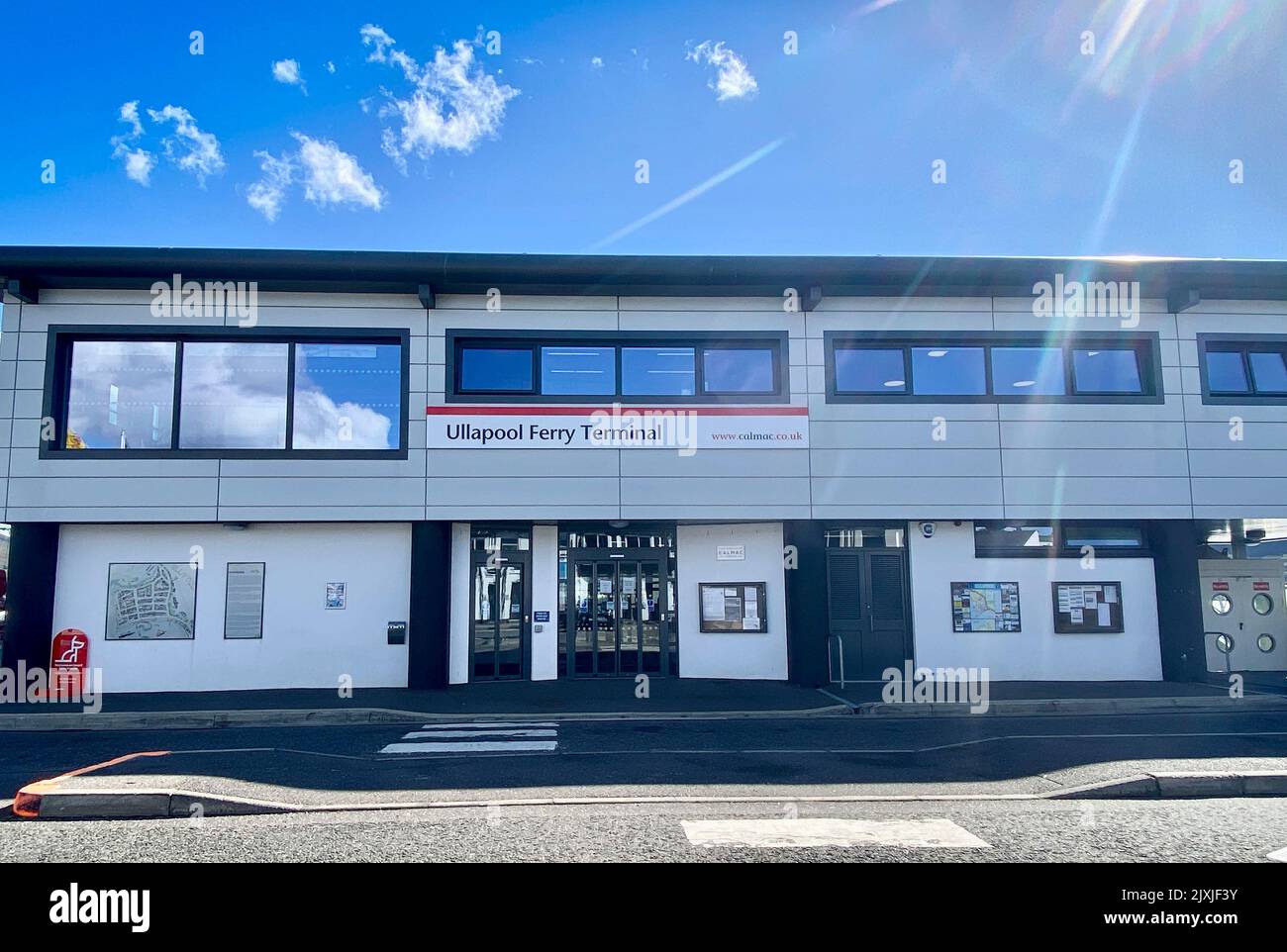 Calmac Ferry, Ullapool, Highlands Scotland Stock Photo - Alamy