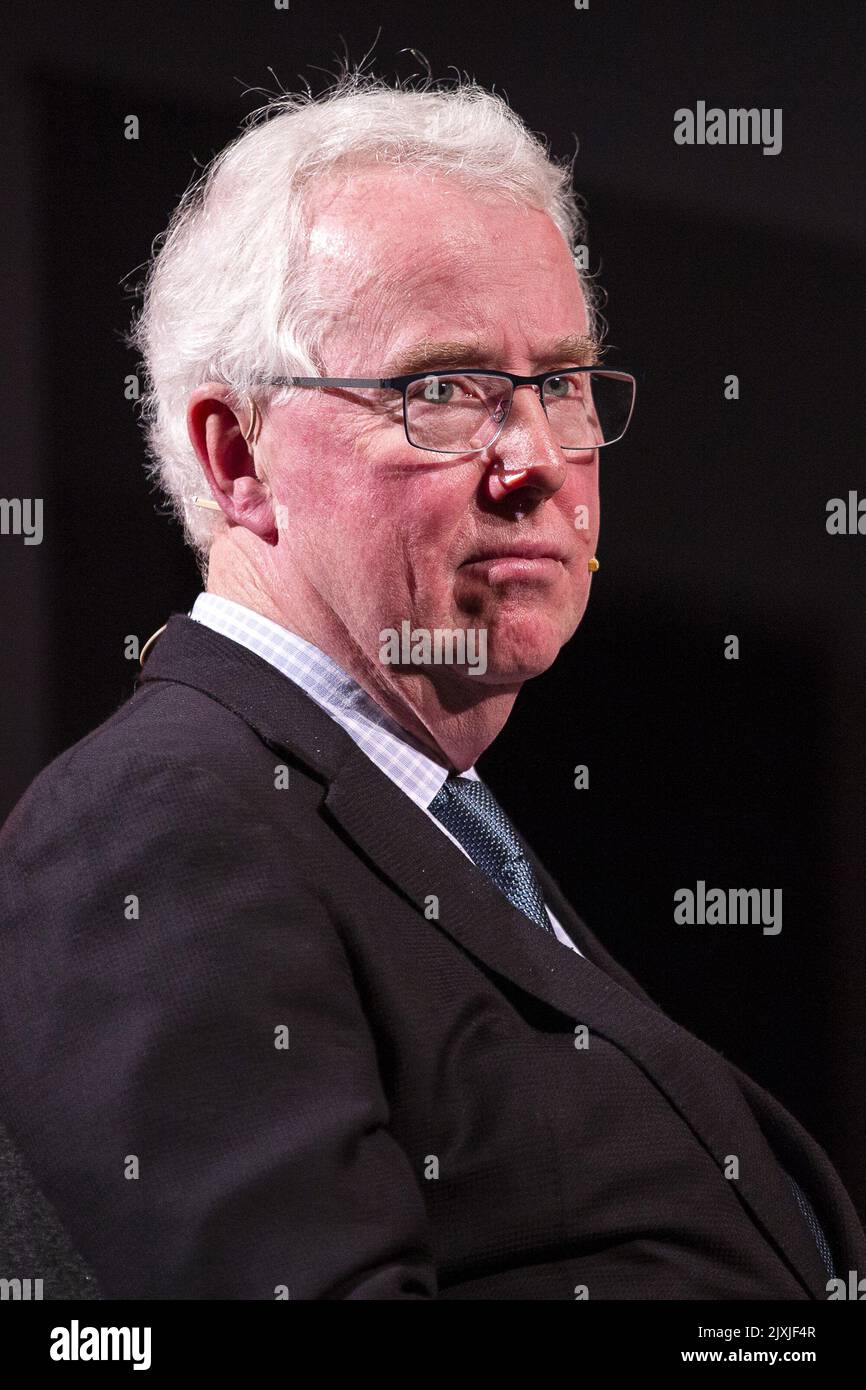 Terry Moran AC looks on during the LaTrobe University Challenges Facing ...