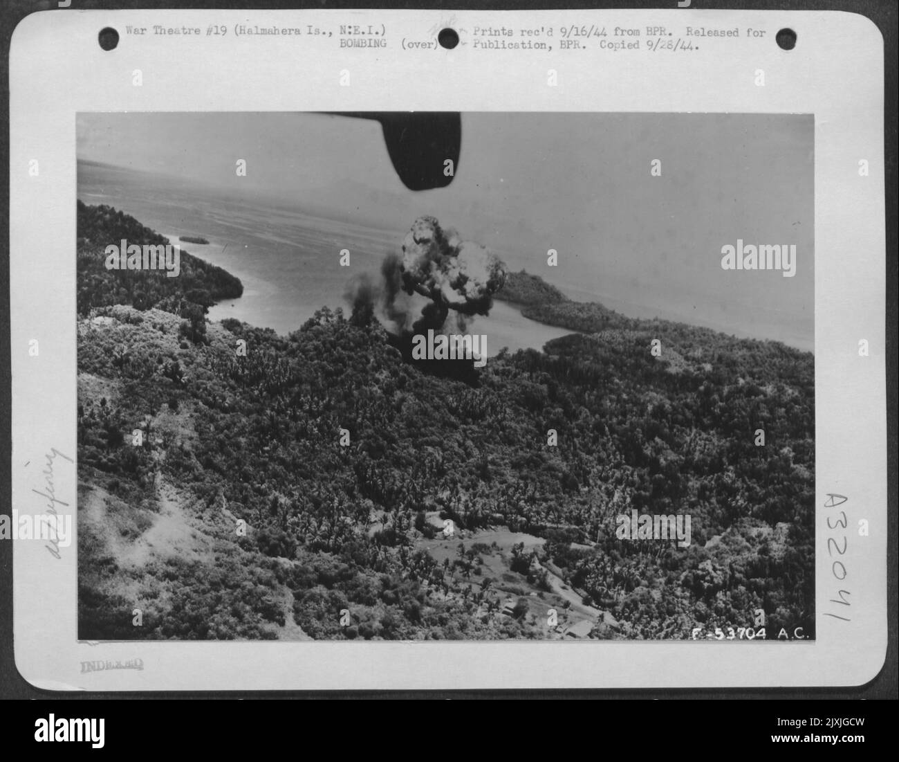 ATTACKING HALMAHERA ISLAND, the last Japaneseanese bastion between New ...