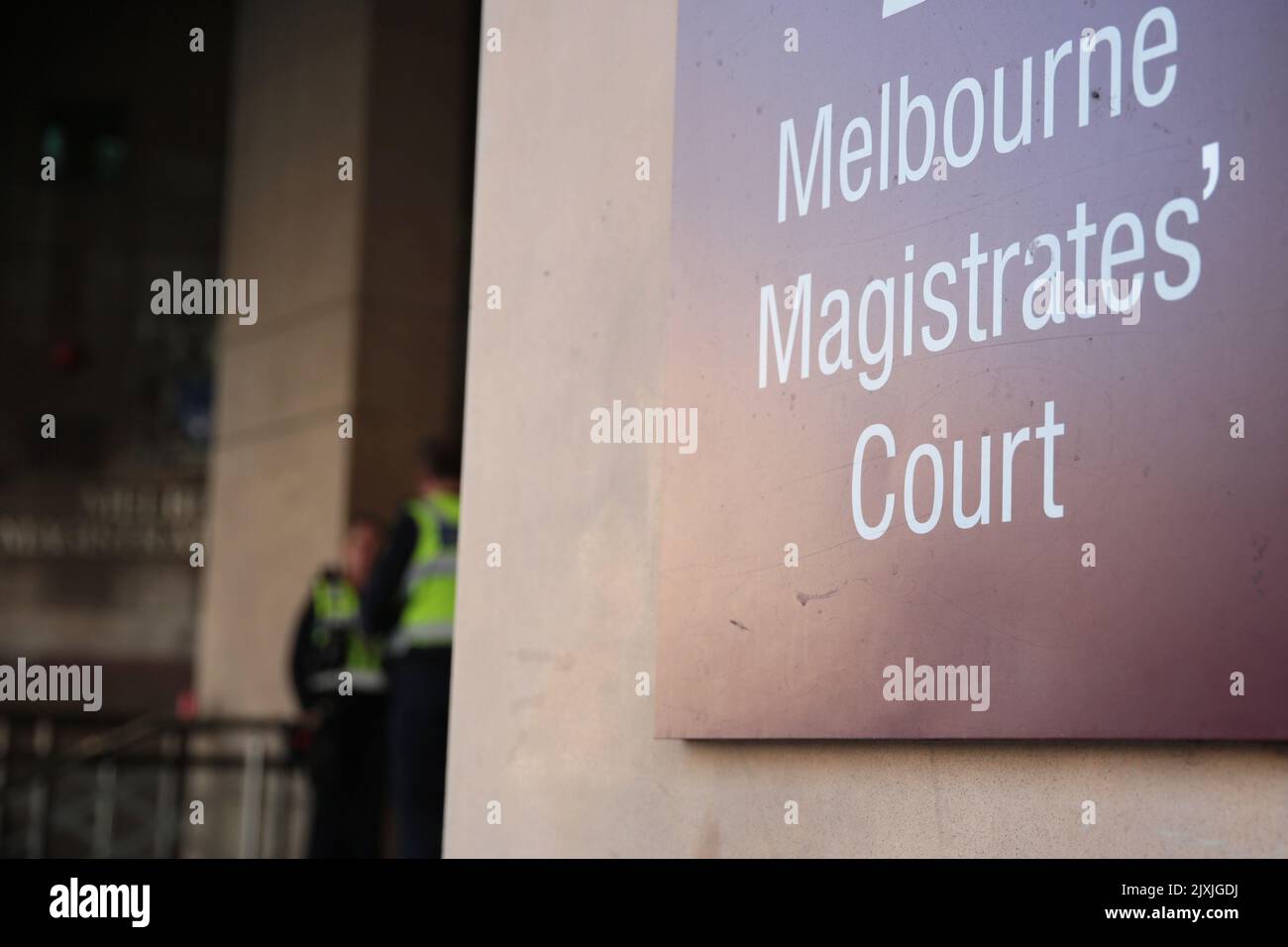 A general scene of the Melbourne Magistrates Court in Melbourne ...