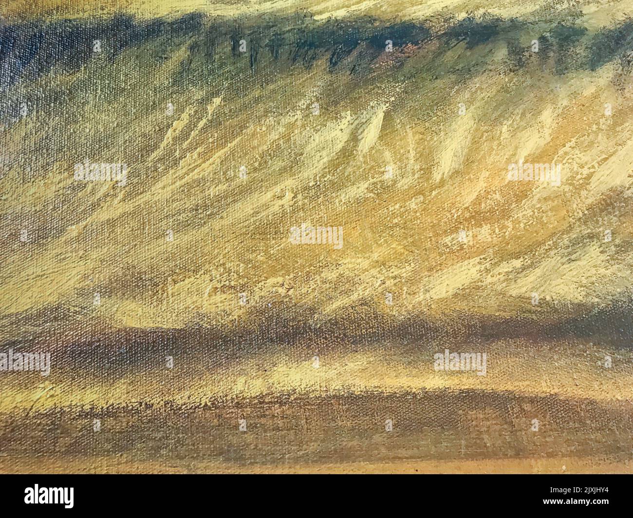 Abstract art background beige and brown colors. Watercolor painting on ...