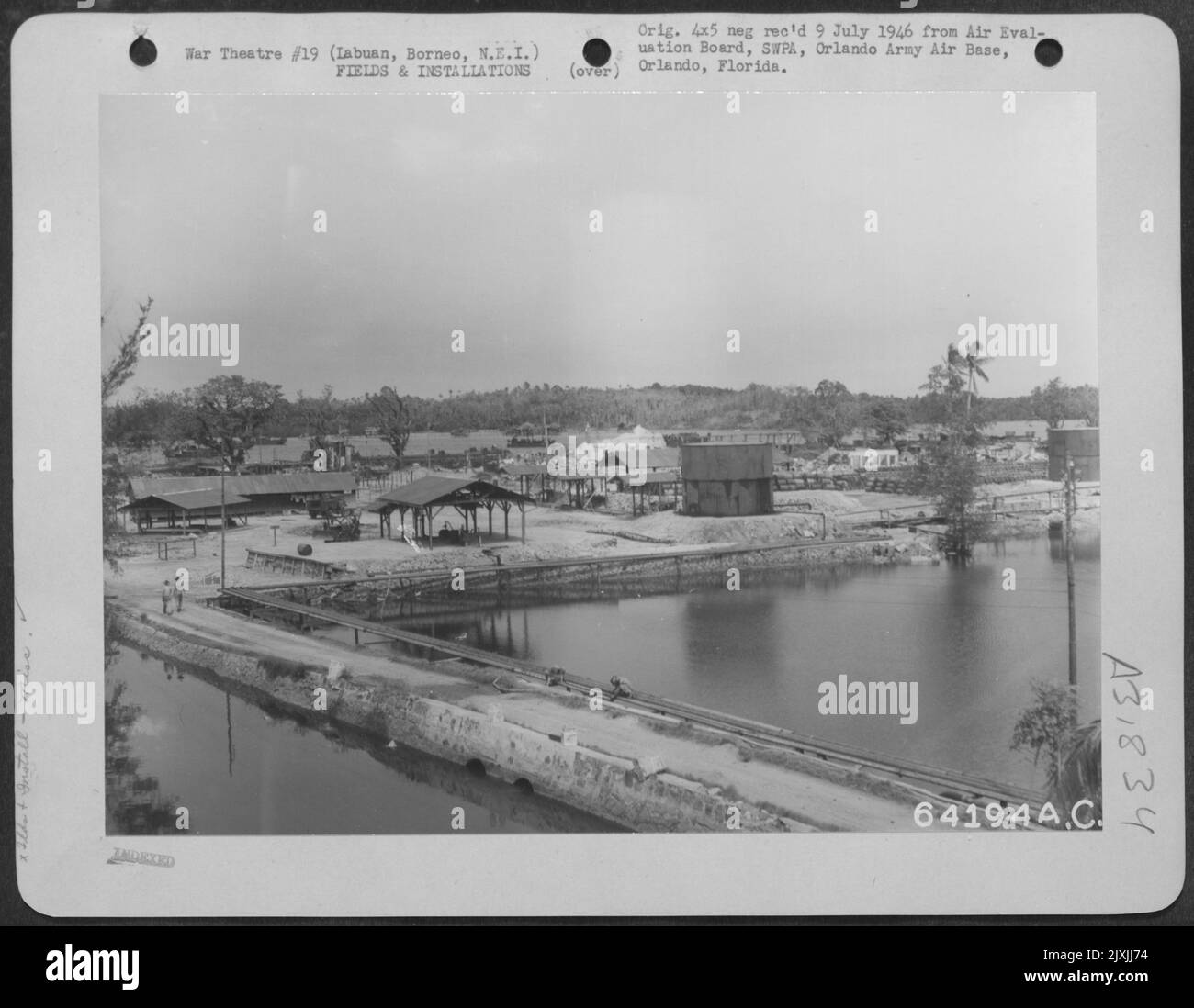 A view of the "filling stations" looking toward Victoria Harbor. What ...