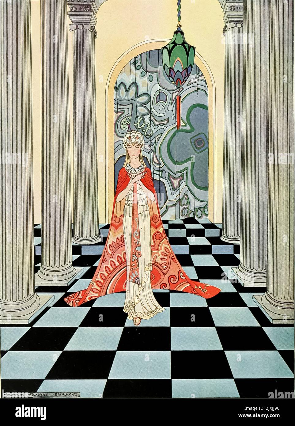 Cadmus beheld a female figure, wonderfully beautiful - Frontispiece ...