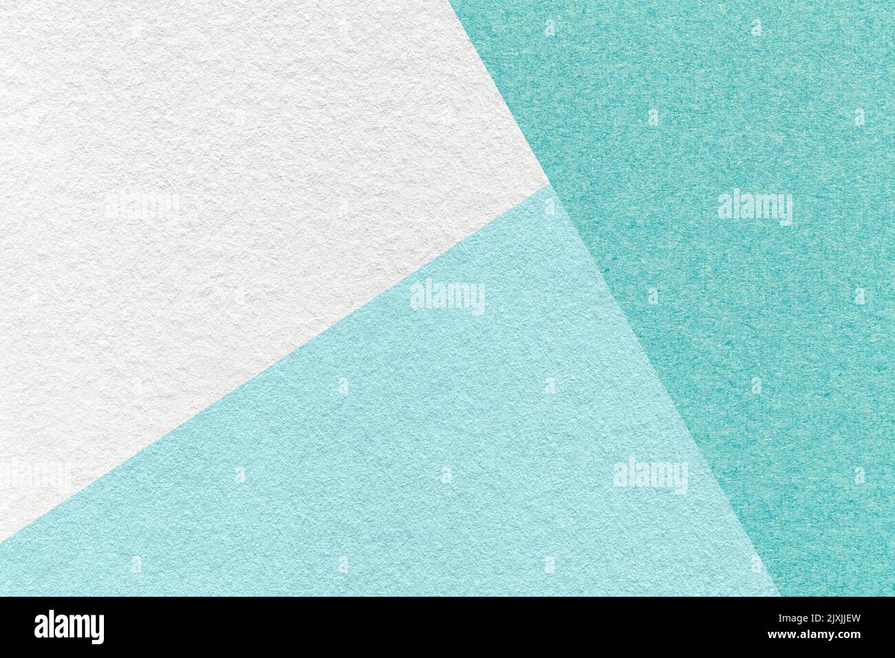 Texture of craft white and blue colors paper background, macro ...