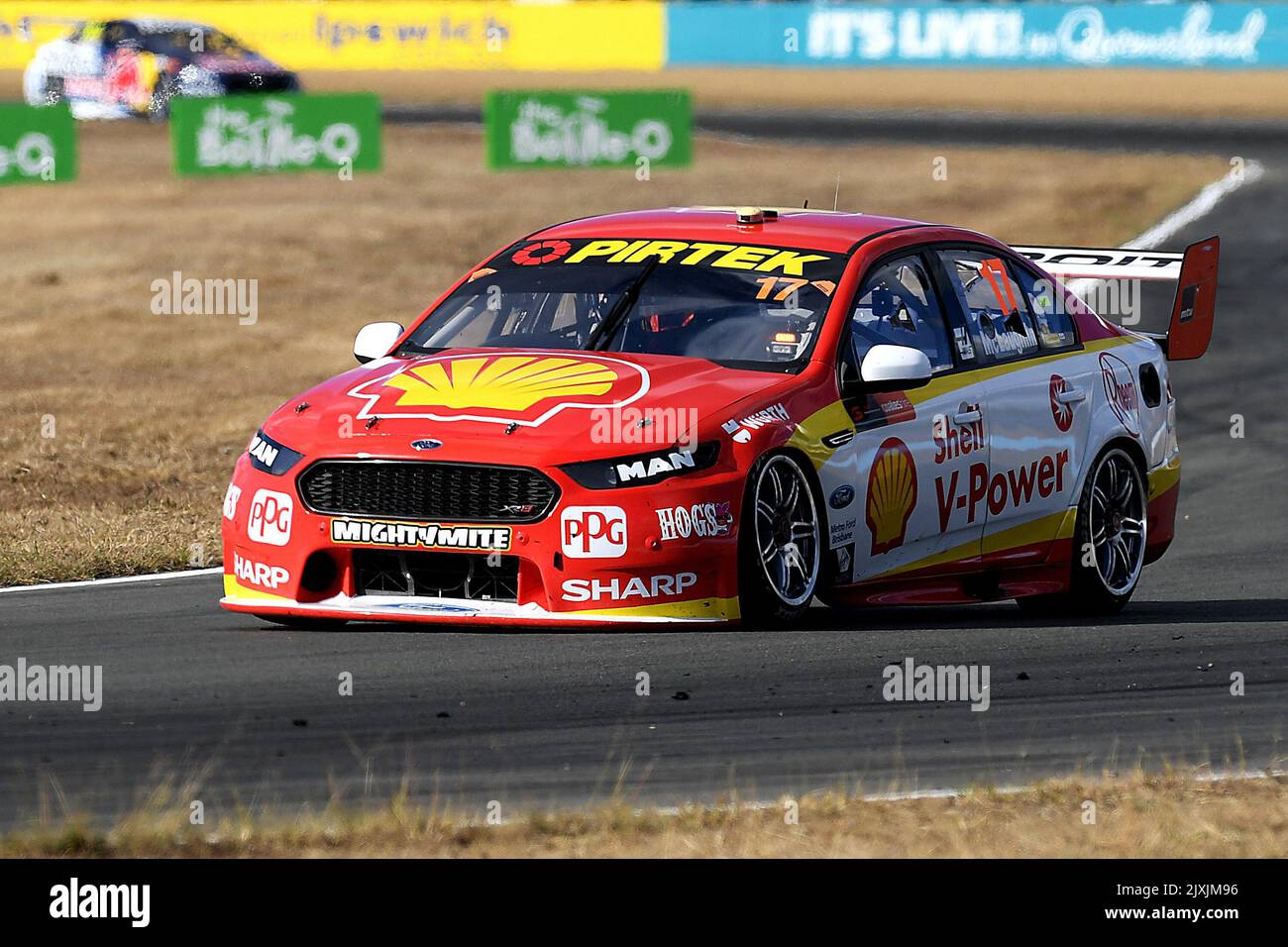 Scott McLaughlin drives the #17 Shell V-Power Racing Team Ford Falcon ...
