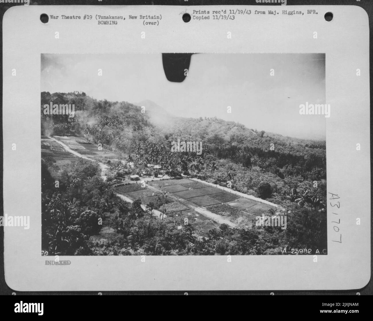 Bombing of Vunakanau Stock Photo - Alamy