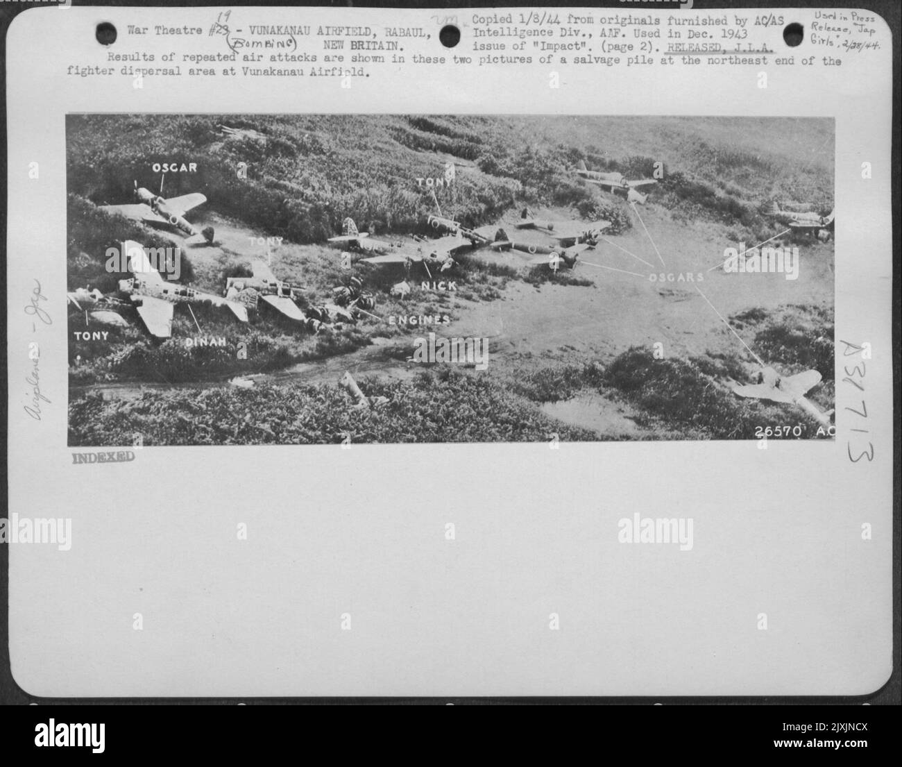 Results of repeated air attacks are shown in these two pictures of a ...
