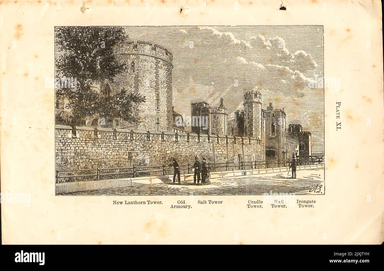 New Lanthorn Tower, Old Armoury, Salt Tower, Cradle Tower, Well Tower ...