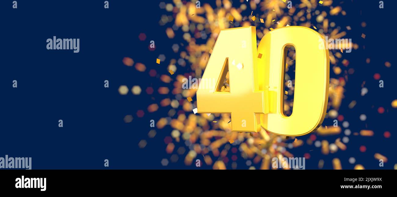 Number 40 hi-res stock photography and images - Alamy