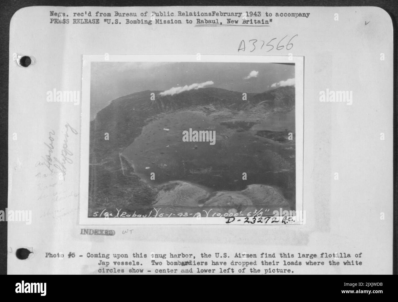 Coming upon this snug harbor, the U.S. Airmen find this large flotilla ...