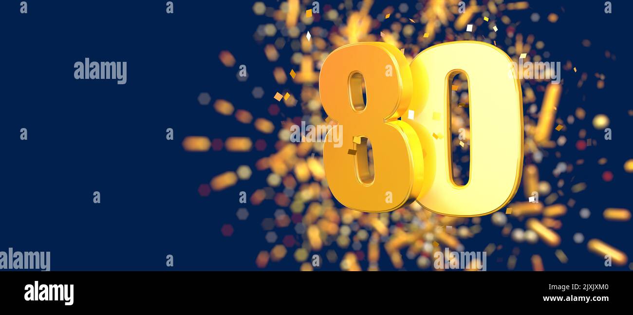 Number 80 hi-res stock photography and images - Alamy