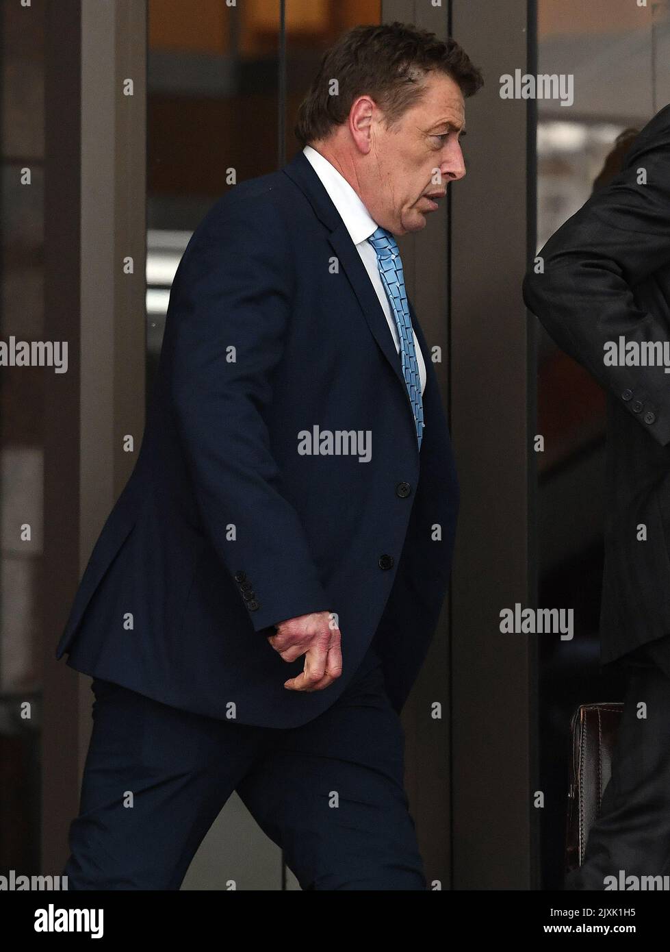 Former AFL player and coach Mark 'Bomber'€ Thompson leaves the ...