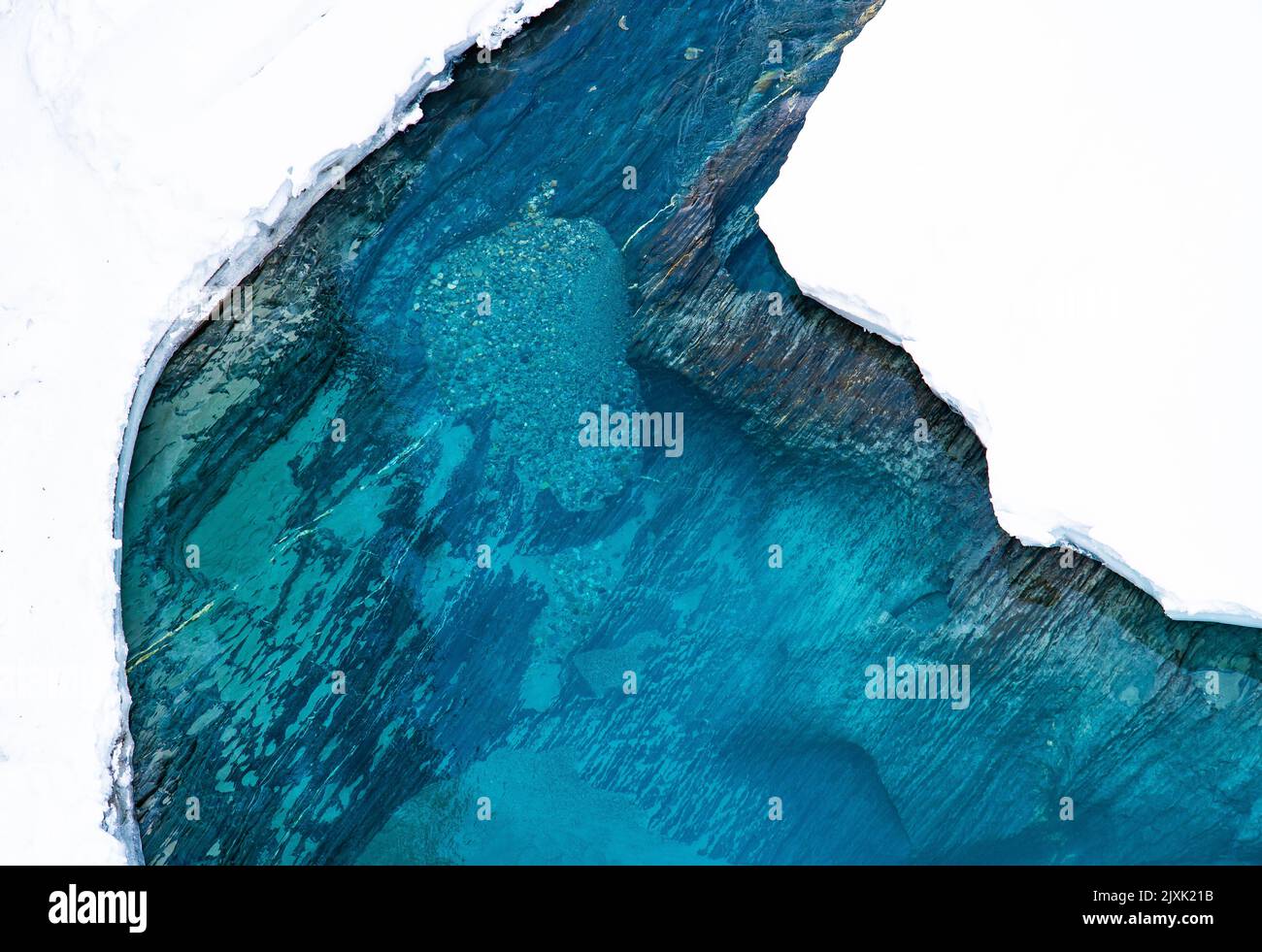 Crystal clear river top down hi-res stock photography and images - Alamy