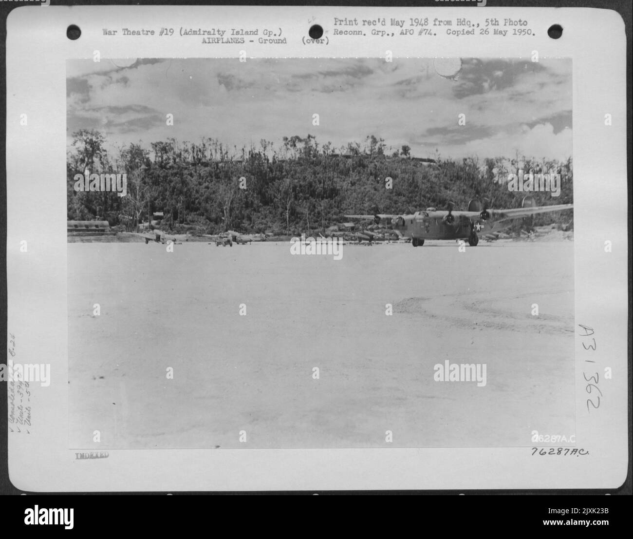 A Consolidated B-24 of the 394th Bomb Squadron, 5th Bomb Group "Bomber ...