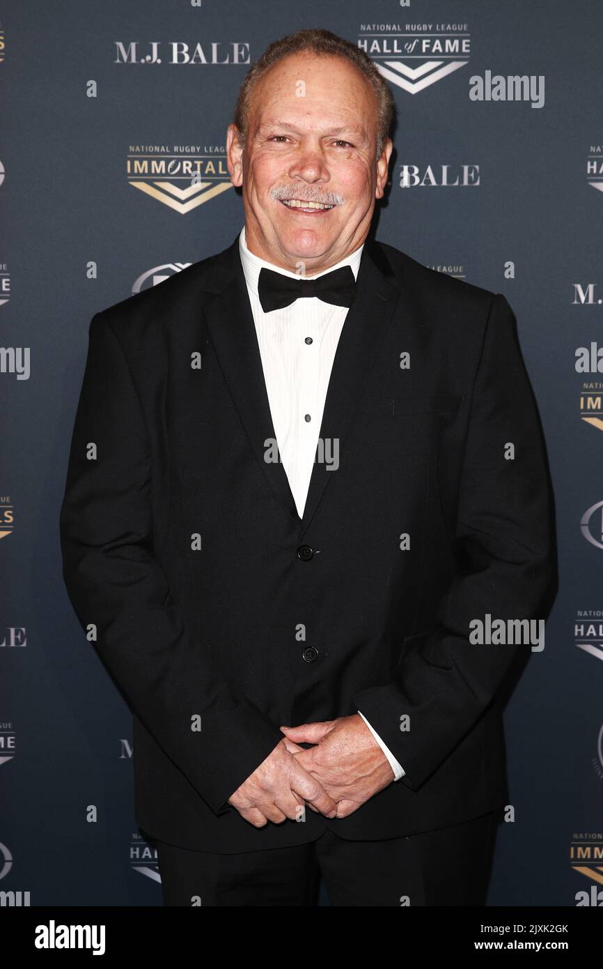 Former Manly-Warringa Sea Eagles footballer, Cliff Lyons poses for a ...