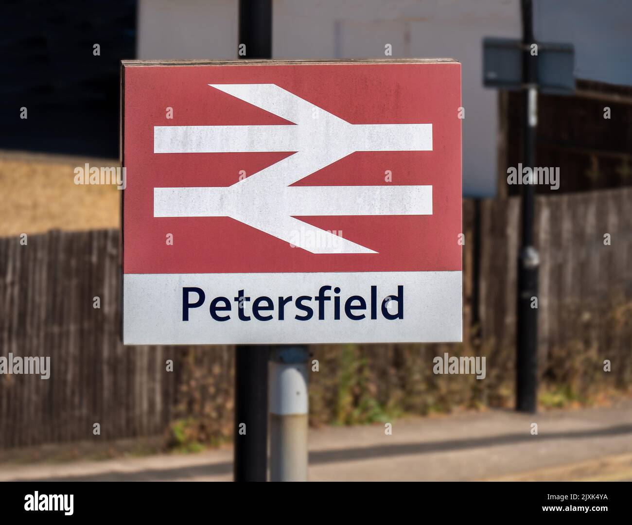 Train station signage vintage hi-res stock photography and images - Alamy