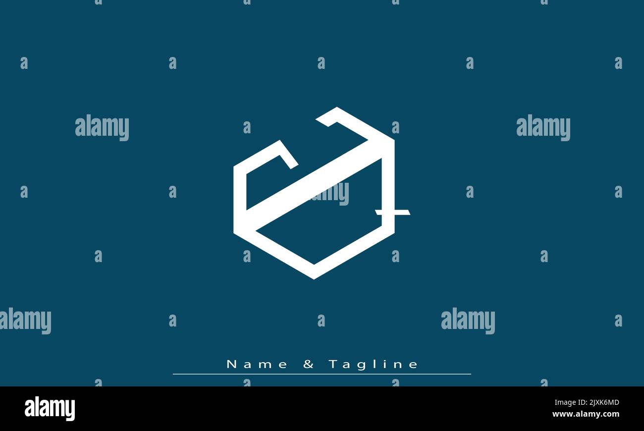 Alphabet letters Initials Monogram logo JQ , QJ Stock Vector Image ...