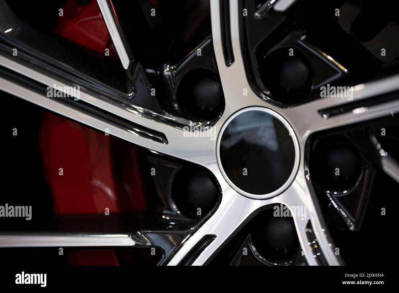 Caliper red car vehicle hi-res stock photography and images - Alamy