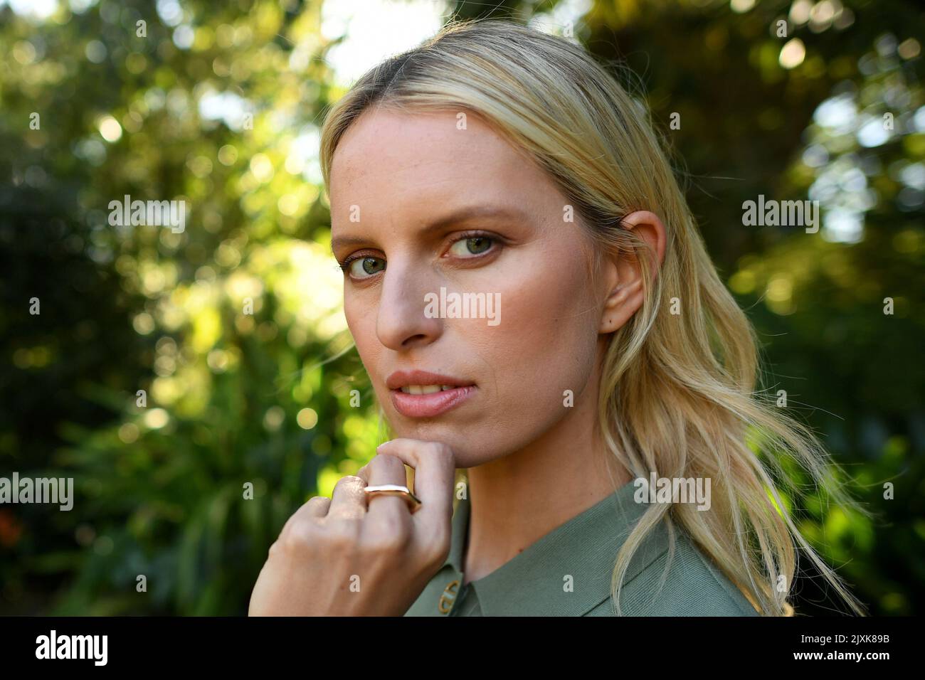 Victoria Secret model Karolina Kurkova poses for a photograph in Sydney ...