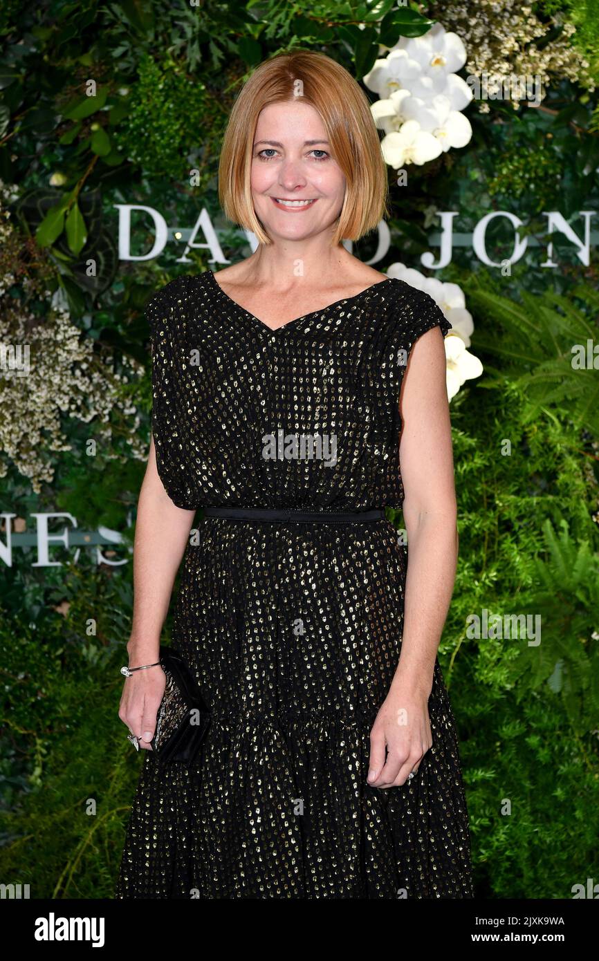 Harpers Bazaar outgoing Editor Kellie Hush arrives at the David Jones ...