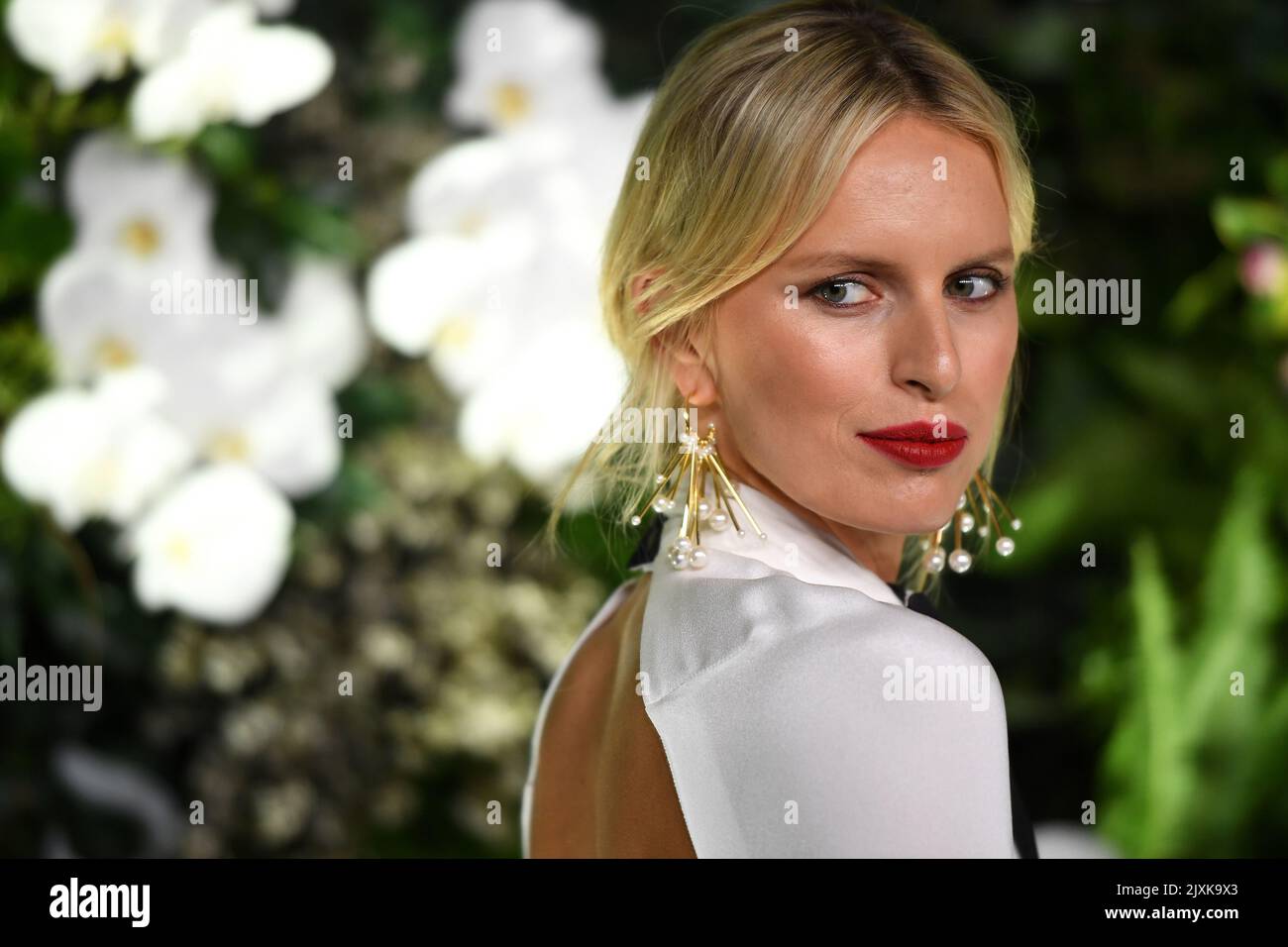 Czech model Karolina Kurkova arrives at the David Jones Spring Summer ...