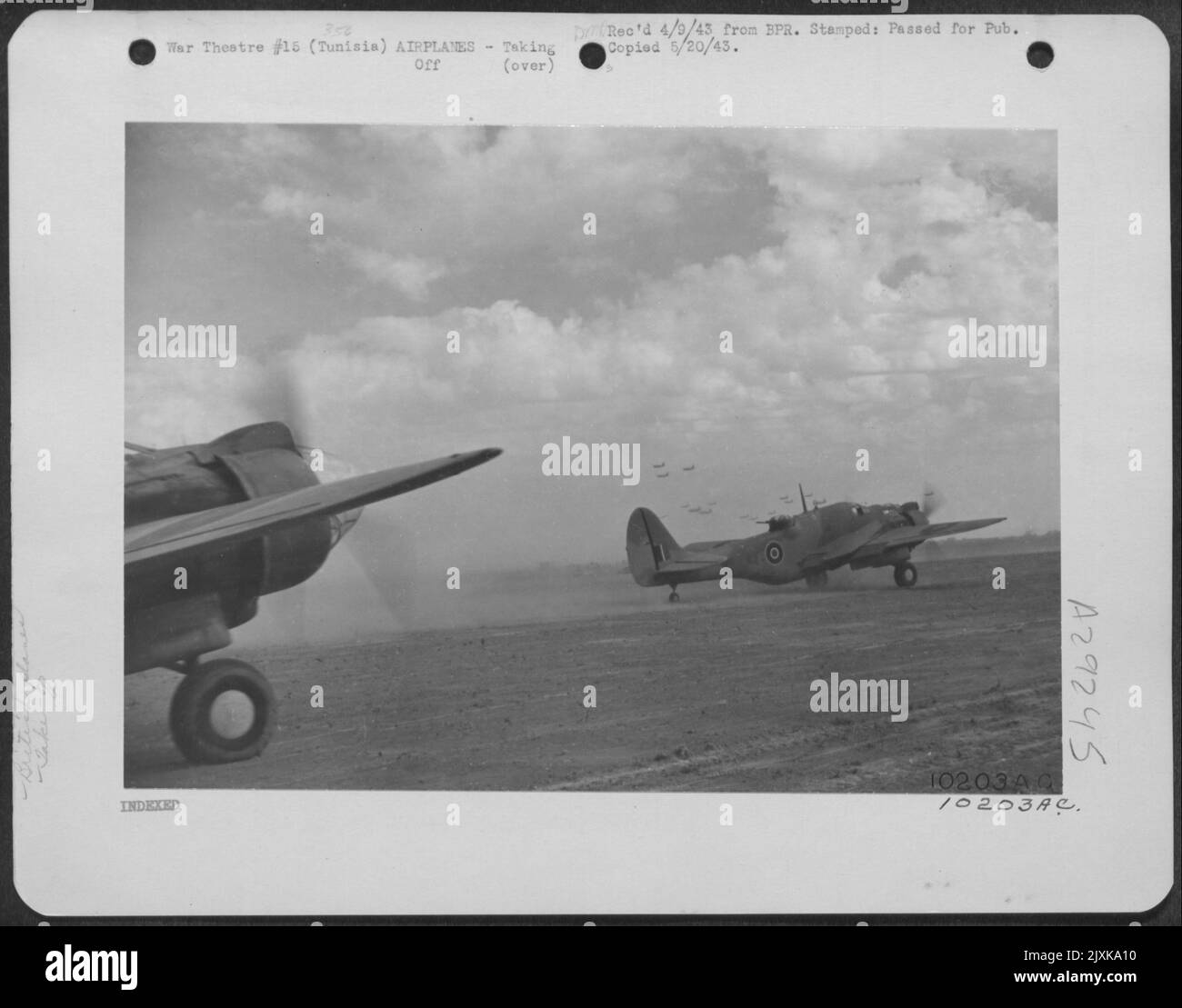 Tunisia-From the beginning of the air offensive against the Mareth Line ...