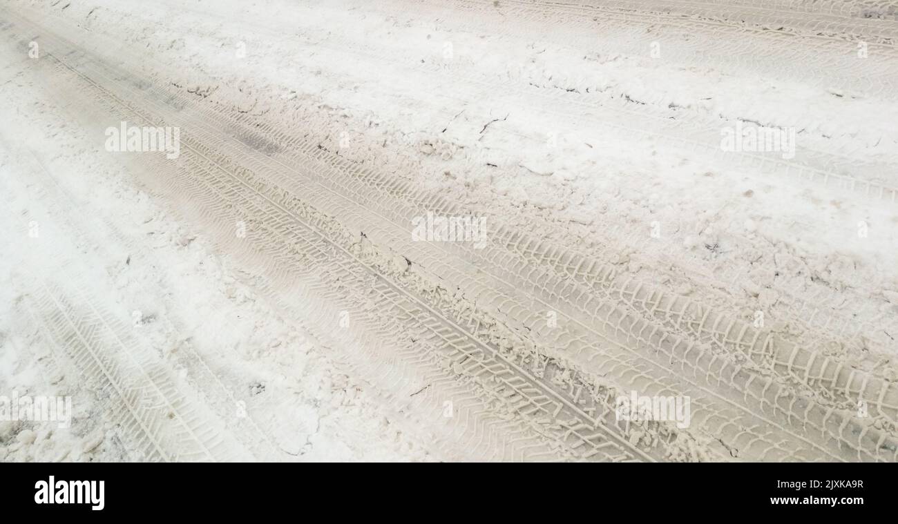 The Architecture backgrounds and objects. Winter. Snow. View from above ...