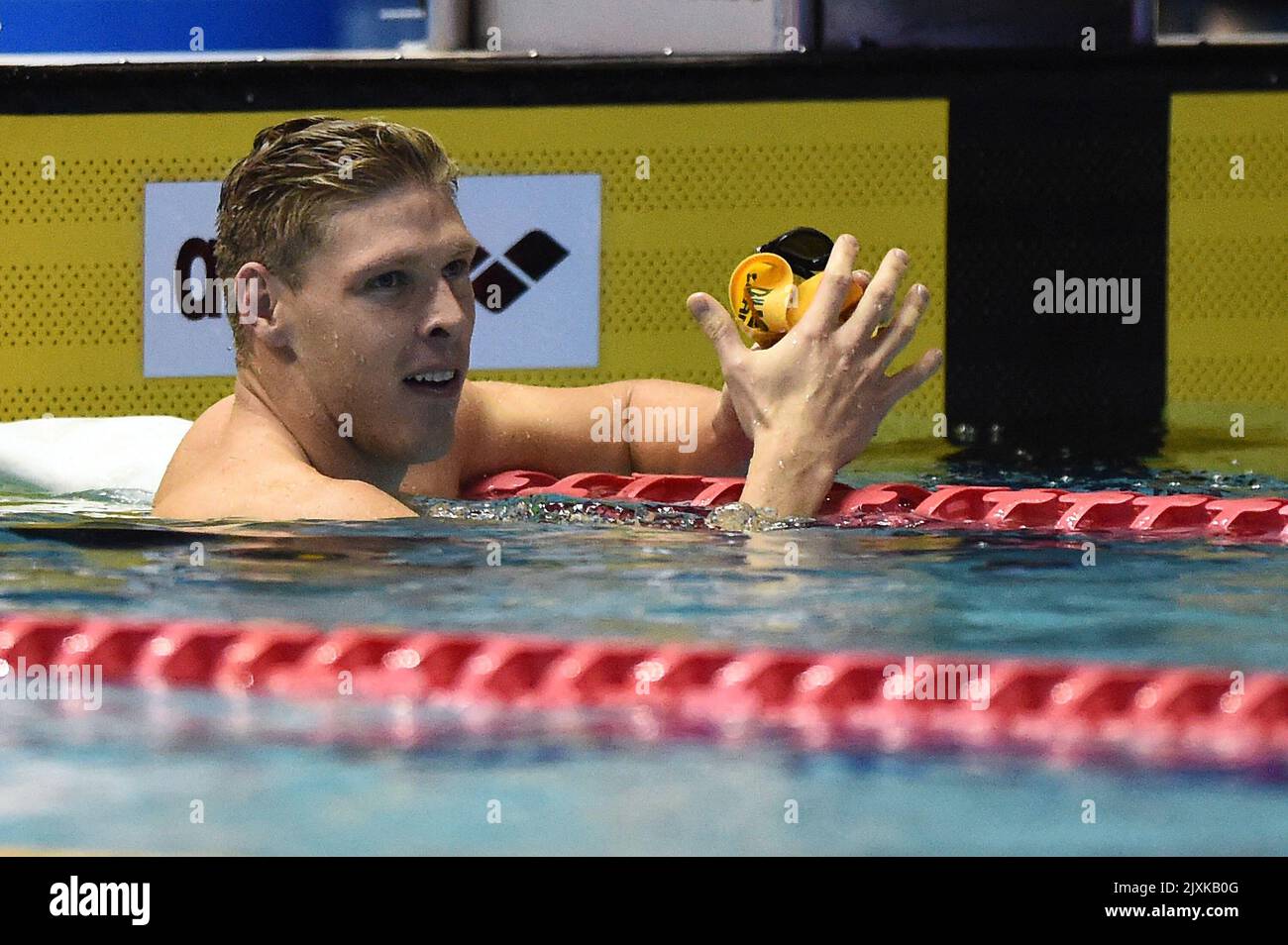 Jake Packard of Australia looks dejected following the Men's 100m ...