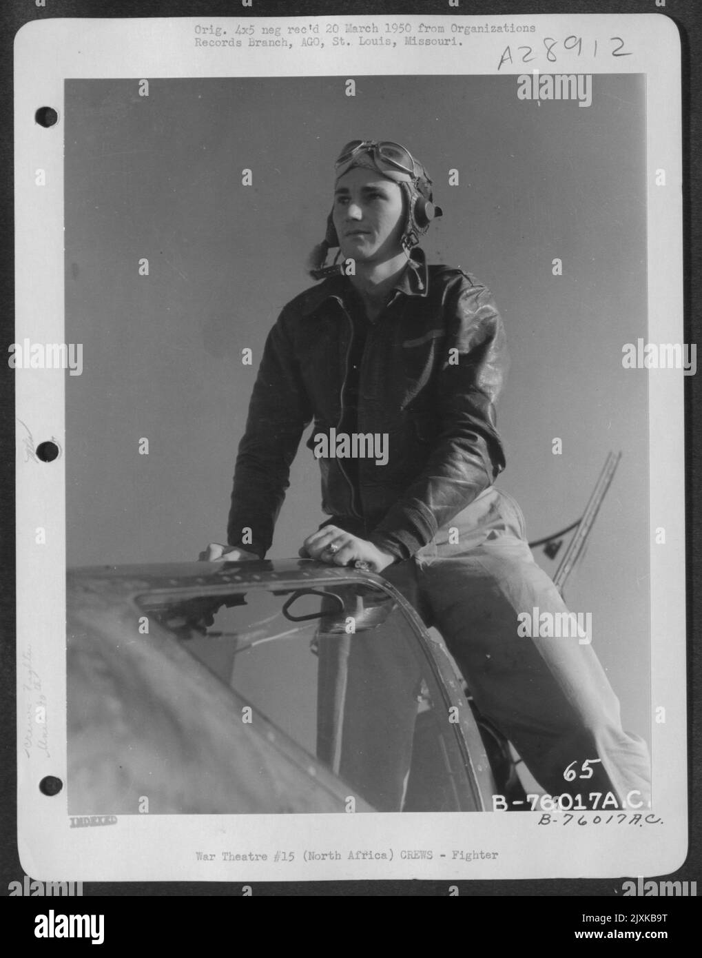 A Pilot Of The 90Th Photographic Reconnaissance Wing, Steps Into The ...