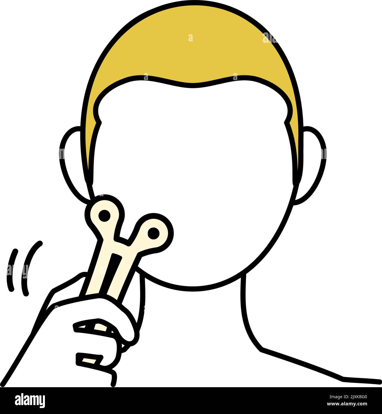 Facial rollers Stock Vector Images - Alamy