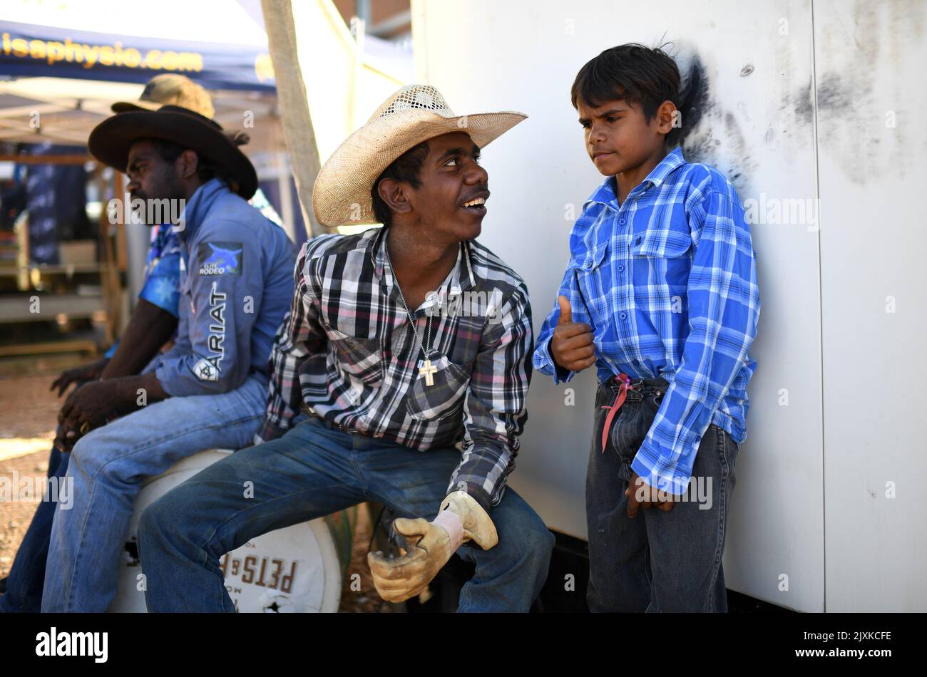 Ten-year-old Peter Gregory Jr, from Doomadgee in north-western ...
