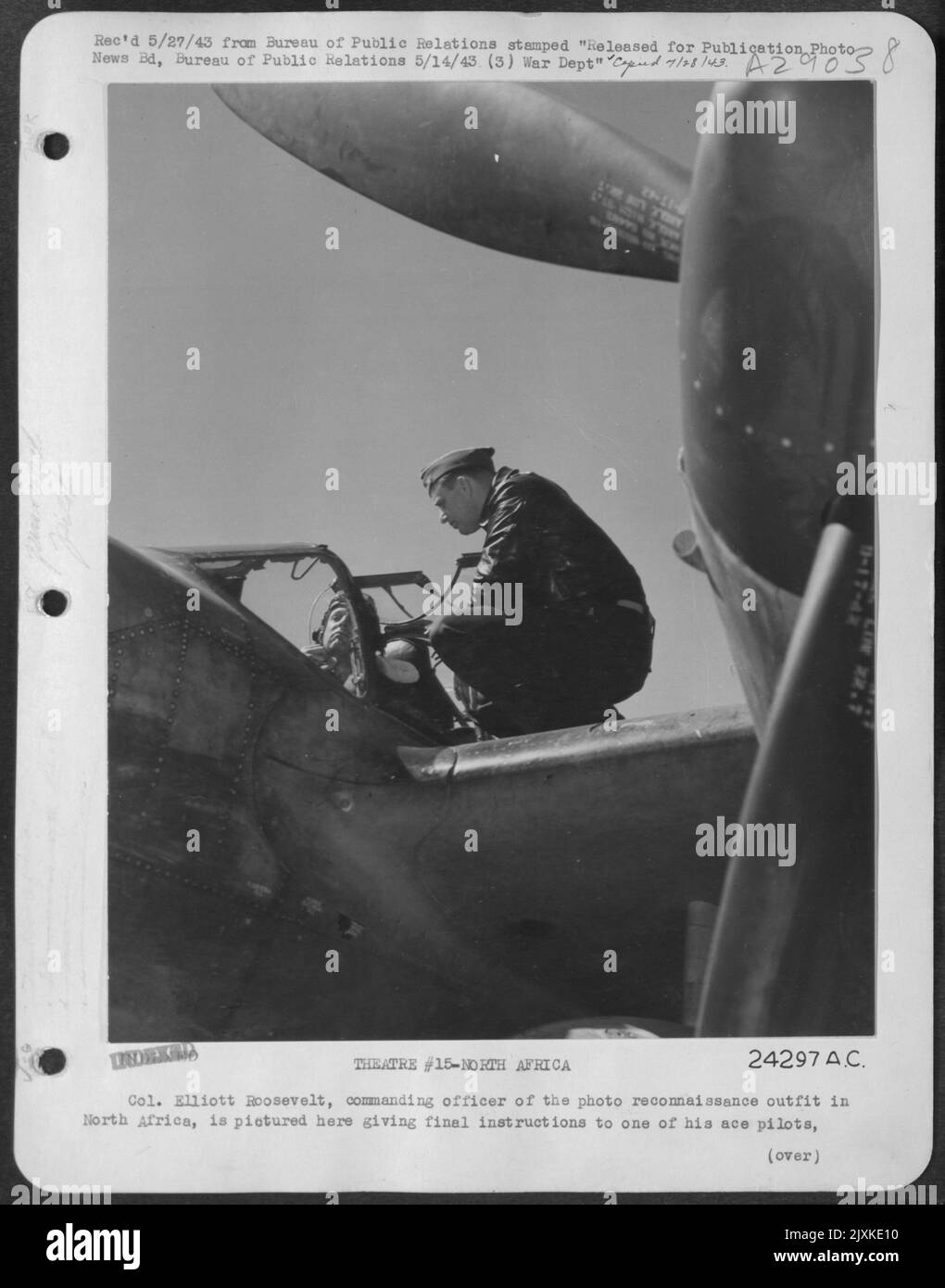 Lt. Col. Frank L. Dunn, Riverside, Calif. Both Col. Roosevelt and Lt ...