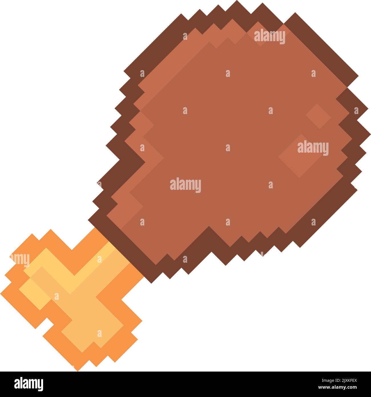 Chicken pixel art Stock Vector Images - Alamy