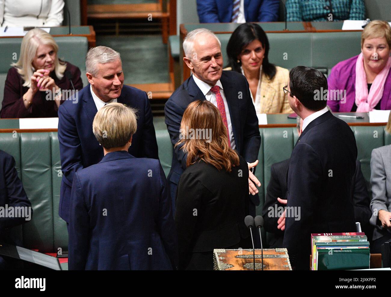 Deputy Prime Minister Michael McCormack and Prime Minister Malcolm ...