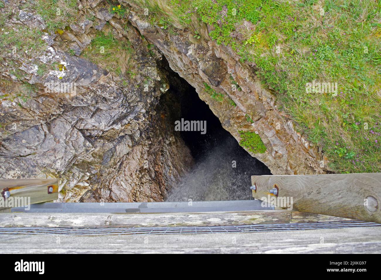 Smoo Cave, Scotland, United Kingdom Stock Photo - Alamy