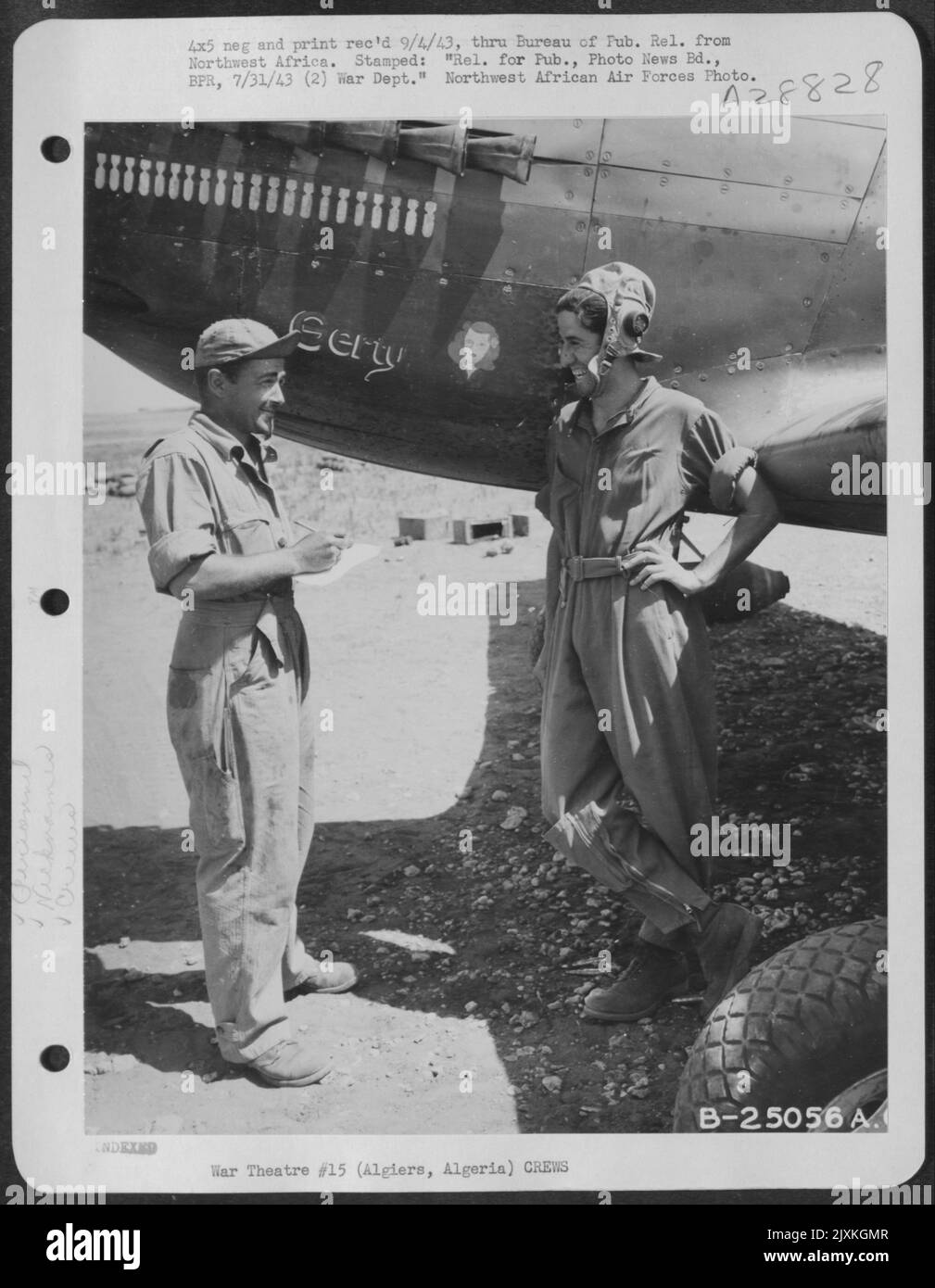 2nd Lt. Joseph Carperelli, 95 Park Ave., Harrison, New York talks with ...