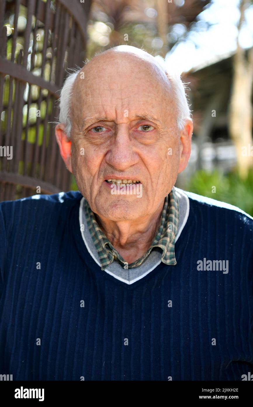 Professor Gill Boehringer poses for a photo as he arrives at Sydney ...