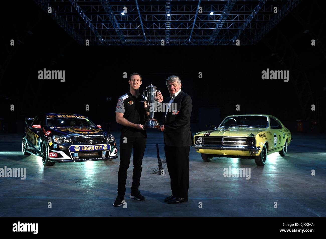 Defending Bathurst 1000 champion David Reynolds and 1969 winner Colin ...