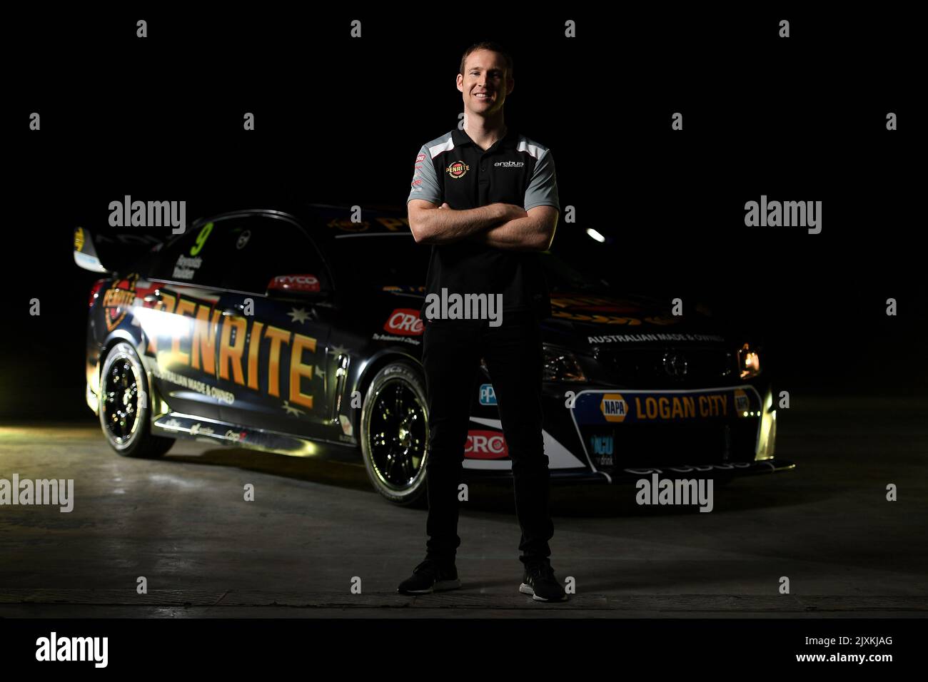 Defending Bathurst 1000 champion David Reynolds poses for a photograph ...