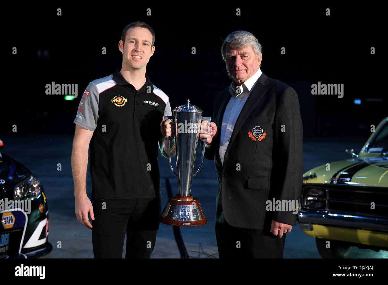 Defending Bathurst 1000 champion David Reynolds and 1969 winner Colin ...