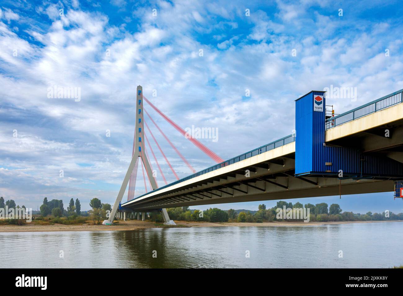 Rhine at Fleher Bridge Stock Photo - Alamy