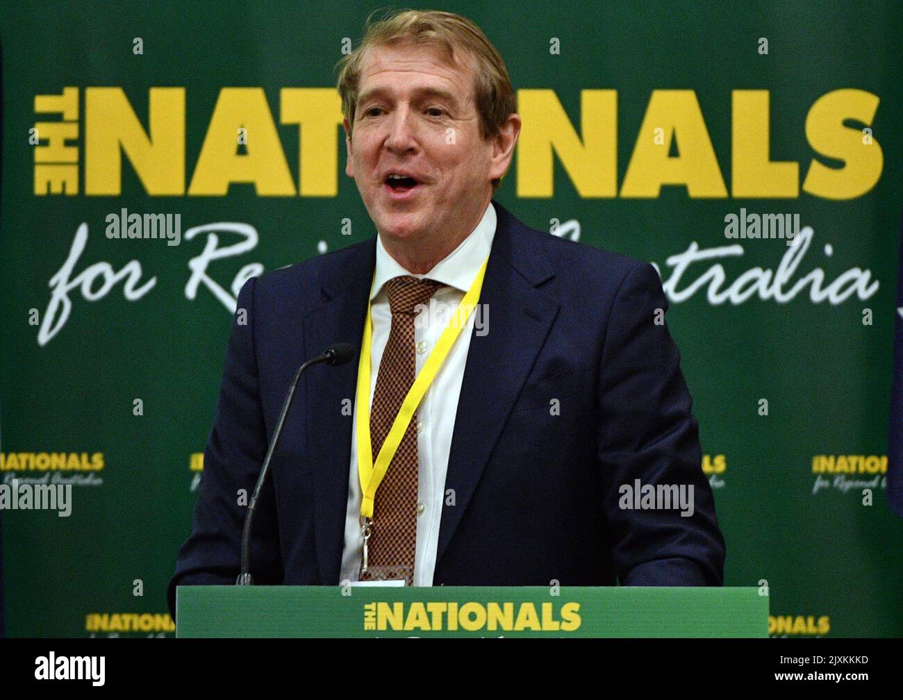 Nationals Federal President Larry Anthony at the Nationals Federal ...