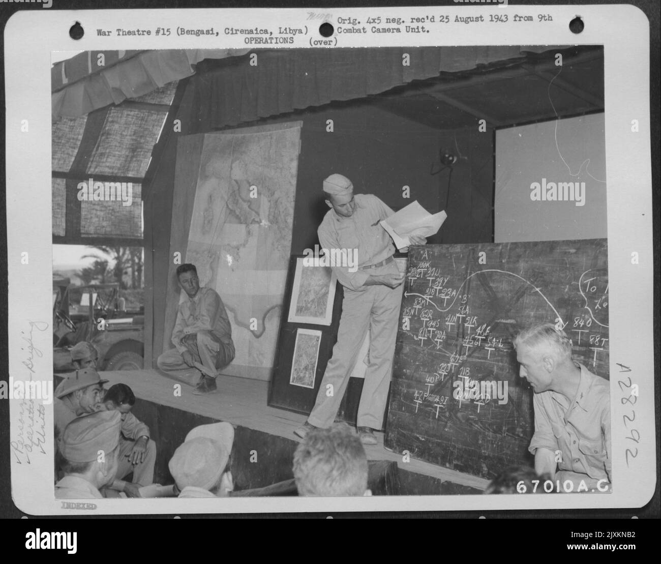 Col. K.K. Compton (St. Joseph, Mo.) commanding officer of the Ninth U.S ...