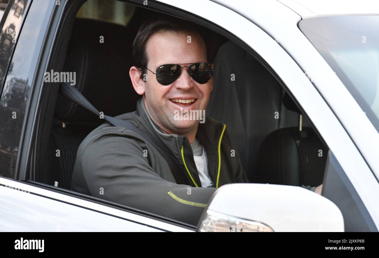 Minister for Resources Matt Canavan arrives for a cabinet dinner at ...